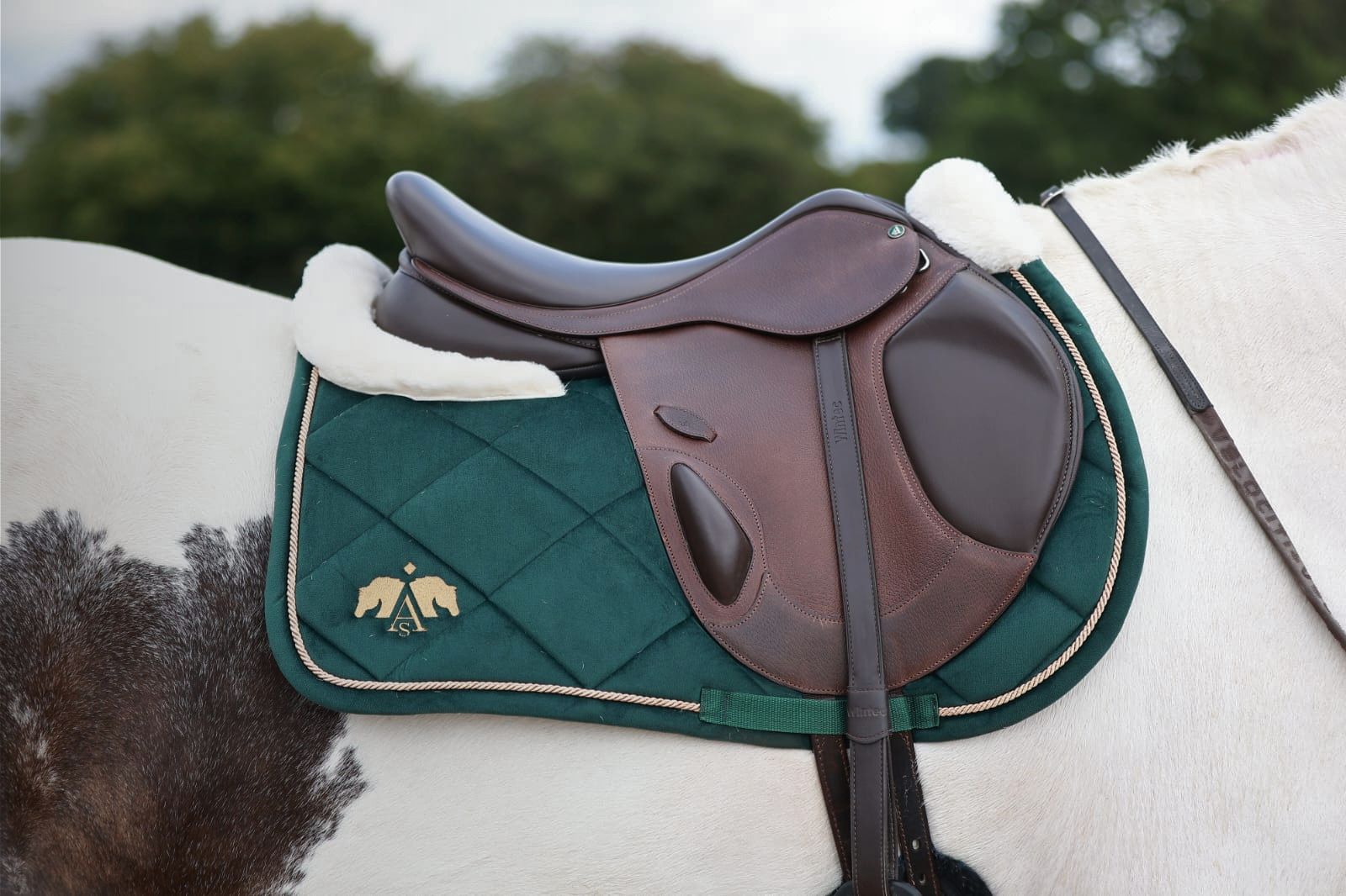 Poly Pad Classic Square Saddle Pad Full – Saddle Up & Ride